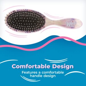 Wet Brush Original Detangler Hair Brush, Tye Dye Iris - All Hair Types - Ultra-Soft IntelliFlex Bristles Glide Through Tangles with Ease - Pain-Free Comb for Men, Women, Boys and Girls