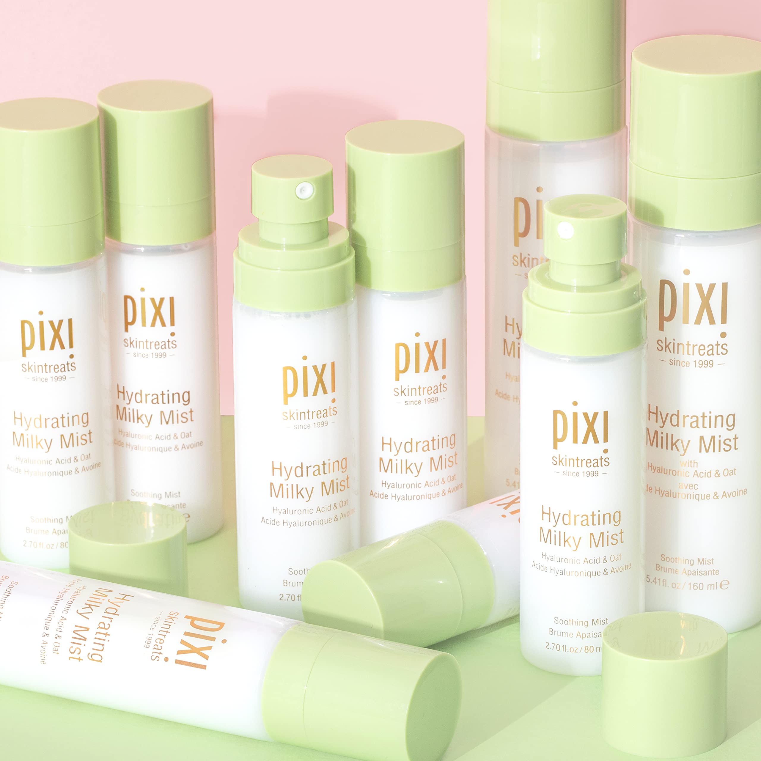 Pixi Beauty Milky Mist 2.70 Fl Oz | Hydrating Moisturizer for Dry Skin | Infused with Hyaluronic Acid