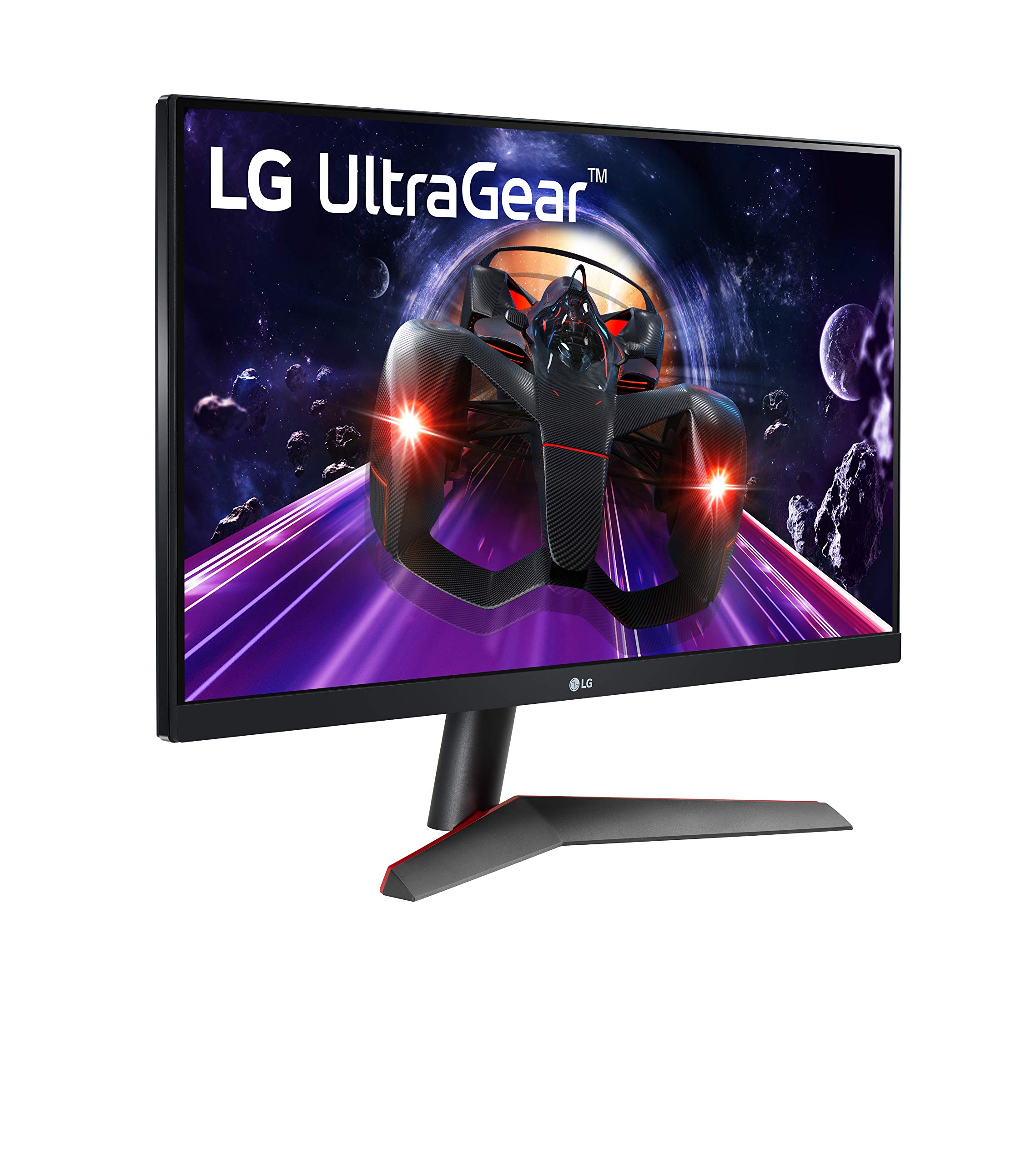 LG 24GN600-B Ultragear Gaming Monitor 24" Full HD (1920 x 1080) IPS Display, 1ms (GtG) Response Time, 144Hz Refresh Rate, AMD FreeSync Premium, HDR10, 3-Side Virtually Borderless Display (Renewed)