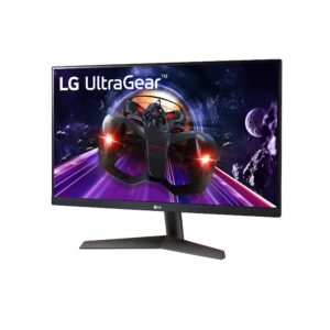 LG 24GN600-B Ultragear Gaming Monitor 24" Full HD (1920 x 1080) IPS Display, 1ms (GtG) Response Time, 144Hz Refresh Rate, AMD FreeSync Premium, HDR10, 3-Side Virtually Borderless Display (Renewed)