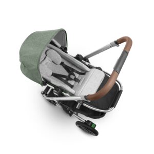 Cruz V2 Stroller - Jake (Black/Carbon/Black Leather) + Infant Snug Seat