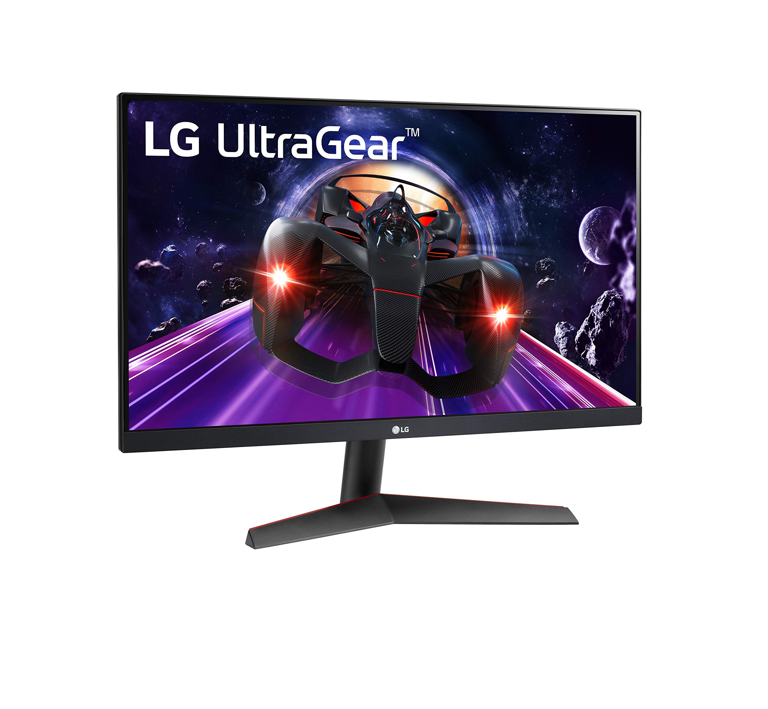 LG 24GN600-B Ultragear Gaming Monitor 24" Full HD (1920 x 1080) IPS Display, 1ms (GtG) Response Time, 144Hz Refresh Rate, AMD FreeSync Premium, HDR10, 3-Side Virtually Borderless Display (Renewed)