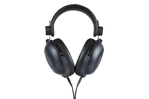 DROP + HIFIMAN HE-R7DX Over-Ear & Closed-Back Headphones with Detachable Cables, 50mm Dynamic Drivers, High Sensitivity, Easy to Drive Pro Studio Monitors, Midnight-Blue