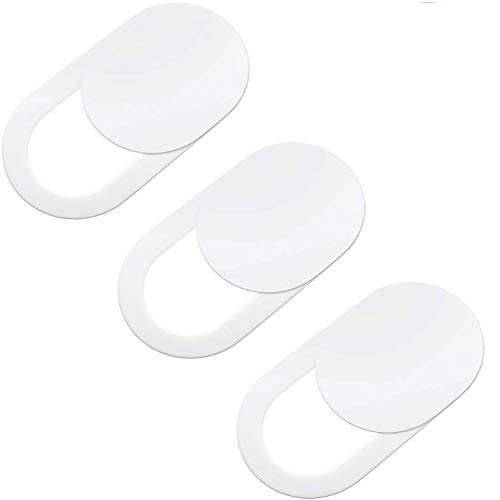 Privacy Camera Cover Security Blocker Webcam Closure for Galaxy S21 FE 5G - White Compatible with Samsung Galaxy S21 FE 5G