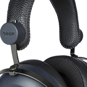 DROP + HIFIMAN HE-R7DX Over-Ear & Closed-Back Headphones with Detachable Cables, 50mm Dynamic Drivers, High Sensitivity, Easy to Drive Pro Studio Monitors, Midnight-Blue