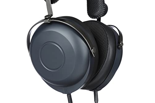 DROP + HIFIMAN HE-R7DX Over-Ear & Closed-Back Headphones with Detachable Cables, 50mm Dynamic Drivers, High Sensitivity, Easy to Drive Pro Studio Monitors, Midnight-Blue