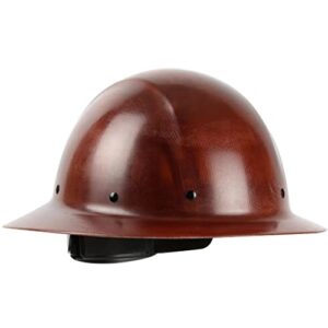 Dynamic WolfJaw Fiberglass Full Brim Hard Hat with Wheel Ratchet