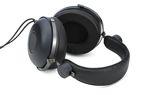 DROP + HIFIMAN HE-R7DX Over-Ear & Closed-Back Headphones with Detachable Cables, 50mm Dynamic Drivers, High Sensitivity, Easy to Drive Pro Studio Monitors, Midnight-Blue