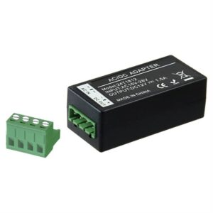 InstallerCCTV AC 24V to DC 12V 1.5A Power Converter, Universal Powerful Transformer for Surveillance CCTV Security Camera