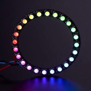 Ring 24 * 5050 RGBW LED 4500K with Integrated Driver Natural White Module for Arduino