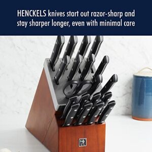 HENCKELS Dynamic Razor-Sharp 20-Piece Knife Set, Chef Knife, Bread Knife, Steak Knife, German Engineered Informed by 100+ Years of Mastery