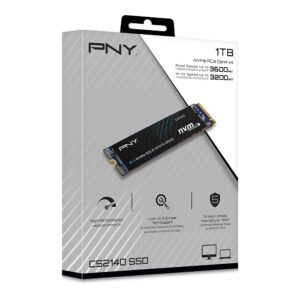 PNY M280CS2140-1TB-RB M.2 NVMe Gen4 x4 Internal Solid State Drive (SSD)