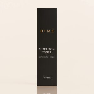 DIME Beauty Super Skin Toner, Alcohol-Free Witch Hazel Toner, Hydrating Toner for Face with Aloe Vera and Cucumber Extract, 4 oz / 120 ml