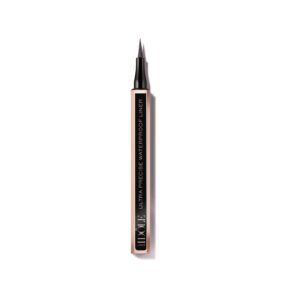 lancôme idôle liner waterproof liquid eyeliner - ultra-precise & luminous pigments - flake, fade & smudge-proof - glossy black