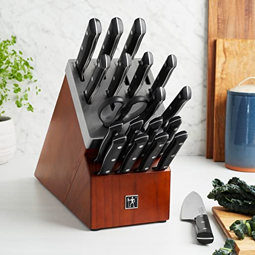 HENCKELS Dynamic Razor-Sharp 20-Piece Knife Set, Chef Knife, Bread Knife, Steak Knife, German Engineered Informed by 100+ Years of Mastery