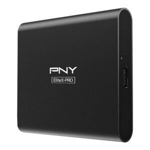 PNY EliteX-PRO 2TB USB 3.2 Gen 2x2 Type-C Portable Solid State Drive (SSD) – (PSD0CS2260-2TB-RB)