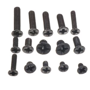 450Pcs/Set Laptop Computer Screws Kit Assemble Fastening Flat Head Black Repair Case for IBM for Dell for Lenovo for Samsung