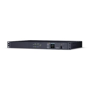 CyberPower PDU24002 Metered ATS PDU, 100-120V, 20A (Derated to 16A), 10 Outlets, 1U Rackmount