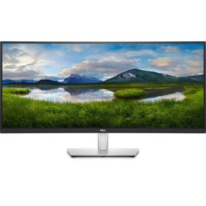 Dell P3421W 34.1" QHD Wide 1440p WQHD Curved Screen WLED LCD Monitor - 21:9 - Black