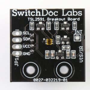 SwitchDoc Labs Grove TSL2591 Sunlight/IR I2C Sensor