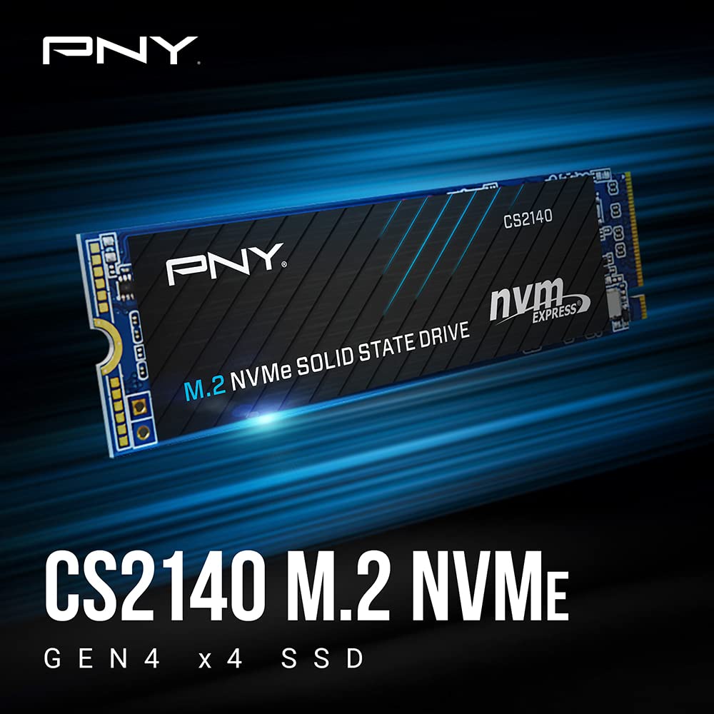 PNY M280CS2140-1TB-RB M.2 NVMe Gen4 x4 Internal Solid State Drive (SSD)