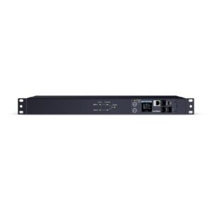 cyberpower pdu44002 switched ats pdu, 100-120v, 20a (derated to 16a), 10 outlets, 1u rackmount