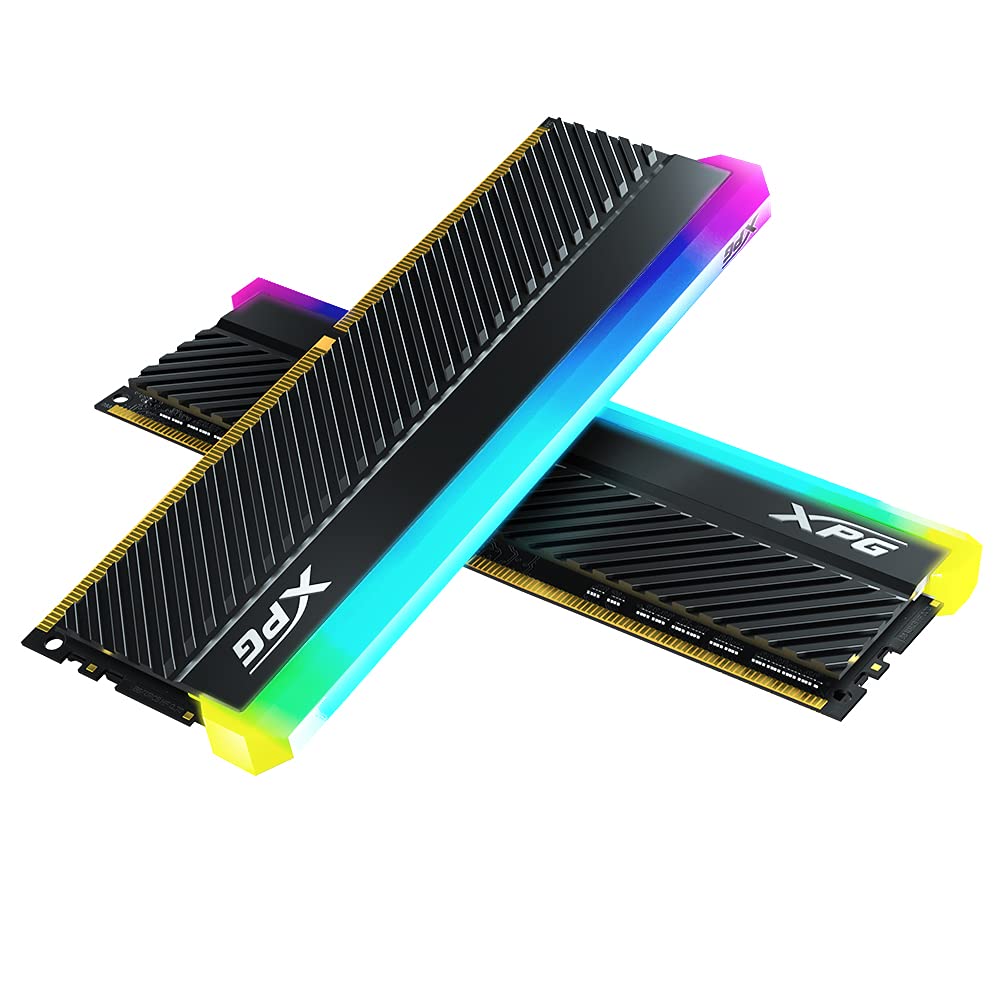 XPG GAMMIX D45 DDR4 3200MHz 16GB (2x8GB) 288-Pin SDRAM PC4-25600 Memory Kit White (AX4U32008G16A-DCWHD45)