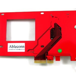 Ableconn PEXU3-132 NVMe 2.5-inch U.3 SSD PCIe 4.0 x4 SFF-TA-1001 Carrier Adapter Card - for 2.5-inch U.3 NVMe SSD - U.3 to PCIe 4.0 - PCIe Adapter for U.3 Drive