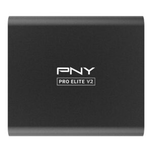 pny pro elite v2 1tb usb 3.2 gen 2x1 type-c portable solid state drive (ssd) – (psd0cs2160-1tb-rb)