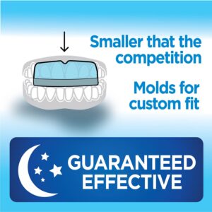 Dentist's Choice Dental Guard - Best Oral Appliance for Bruxism Clenching - Nighttime Moldable Front Tooth Custom Anti Teeth Grinding Night Protector - Professional Slim-fit Bruxing Mouth Bite Splint