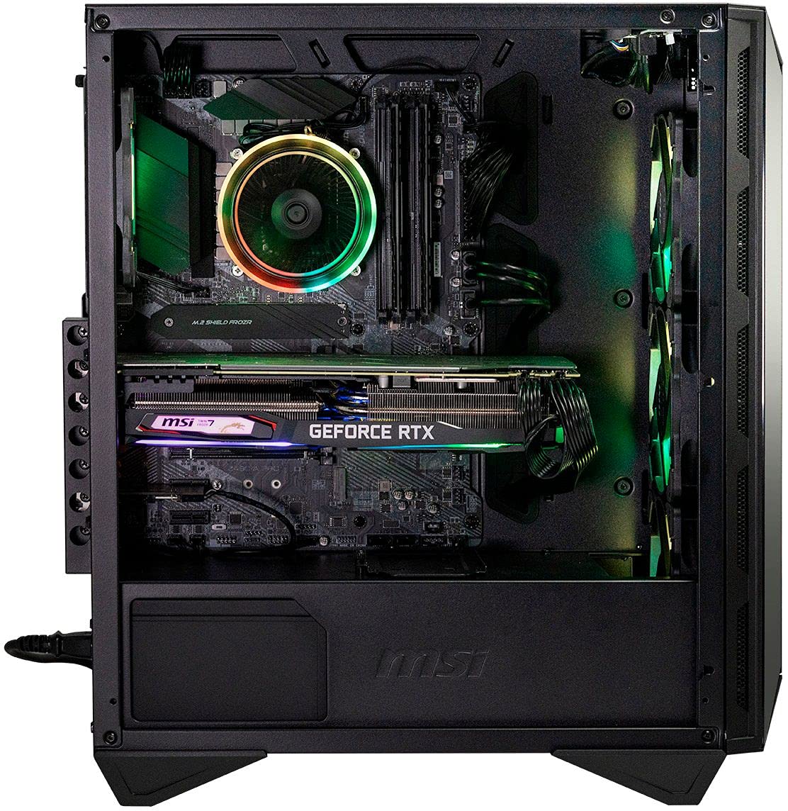 MSI AEGIS RS 11TE-206US Gaming Desktop, i7-11700KF, 16GB RAM, 1TB SSD, NVIDIA GeForce RTX 3080, W10H (Renewed)