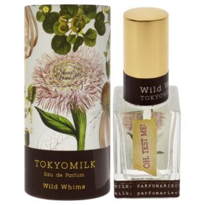 tokyomilk wild whims eau de parfum, 1 fl. oz, 29.5 ml – sweet grass, clary sage, verdant florals & citron – wanderlust & wild abandon, women’s perfume, eau de parfum spray for women