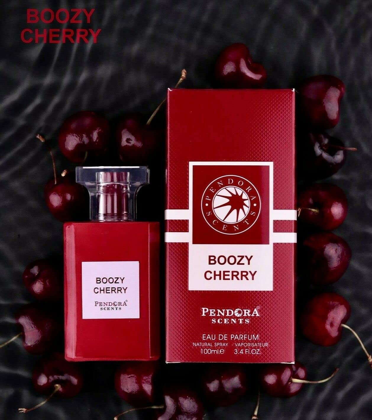 Paris Corner Boozy Cherry EDP 100ml Unisex Long Lasting Scent Fragrance Perfumes