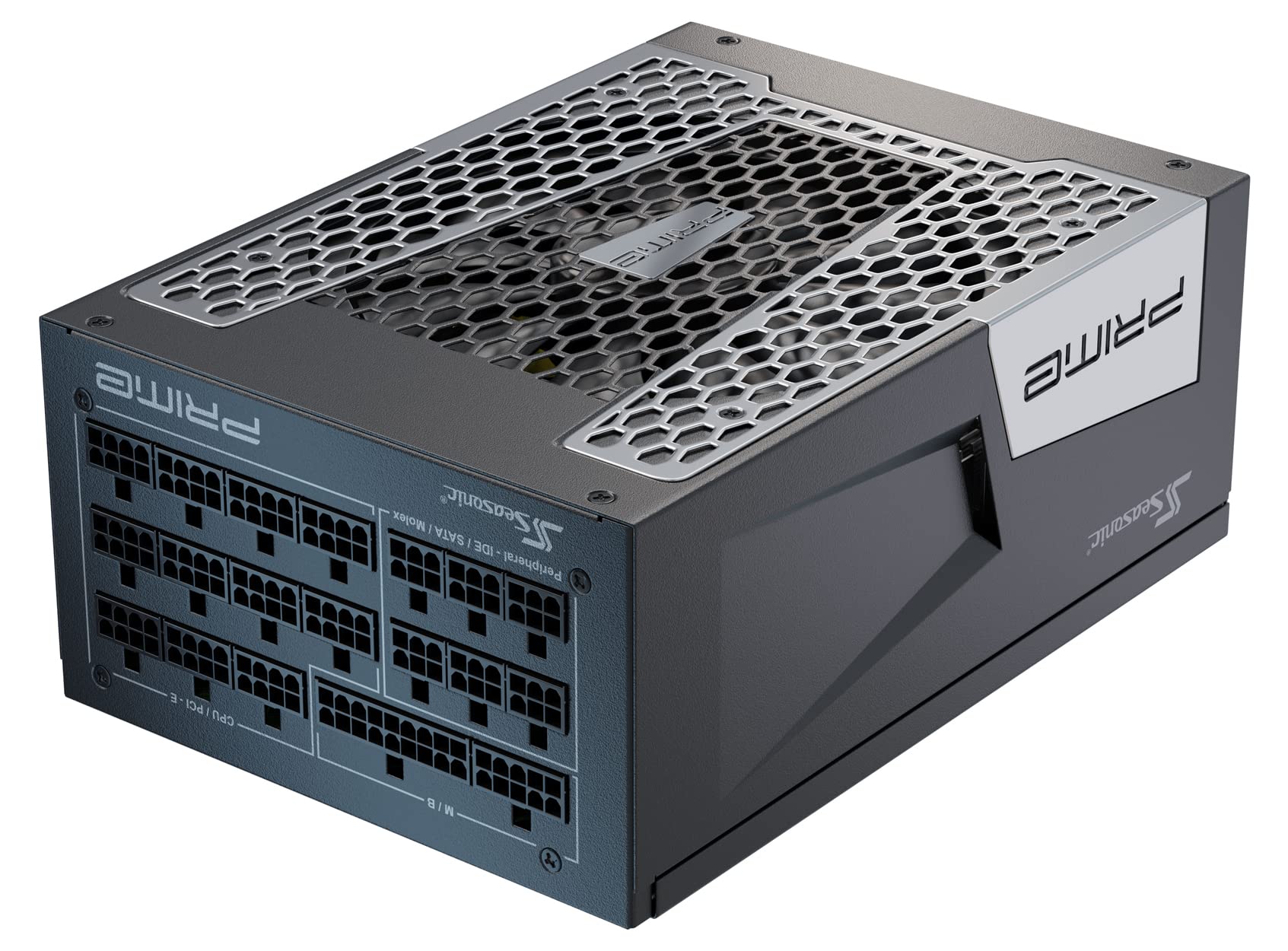 Seasonic Prime TX-1600, 1600W 80+ Titanium, Full Modular, Fan Control in Fanless, Silent, and Cooling Mode, 12 Year Warranty, Perfect Power Supply for Gaming and High-Performance Systems, SSR-1600TR.