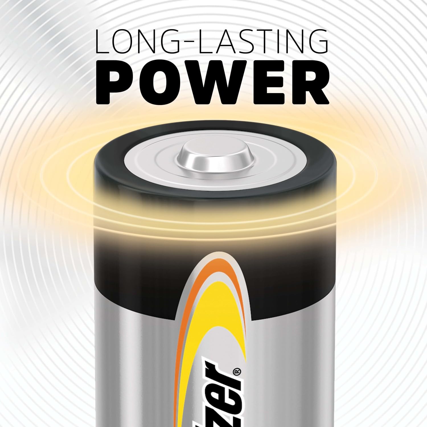 Energizer Alkaline Power C Batteries (12 Pack), Long-Lasting Alkaline C Cell Batteries