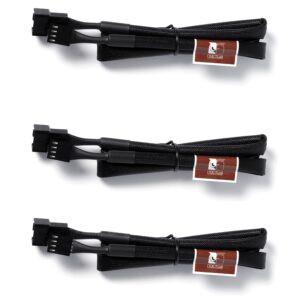 Noctua NA-SEC3, 4-pin Fan Extension Cables (60cm, Black)