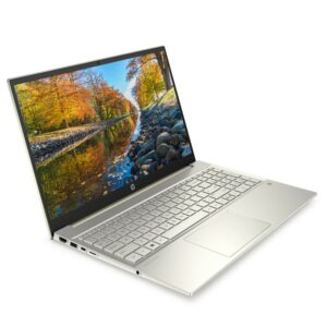 HP Newest 15 Pavilion Laptop, 15.6" Full HD Touchscreen, Intel Core i7-1165G7 Quad-Core Processor, 32GB RAM, 1TB PCIe SSD, Backlit Keyboard, Webcam, HDMI, Wi-Fi 6, Bluetooth, Windows 11 Home, Gold