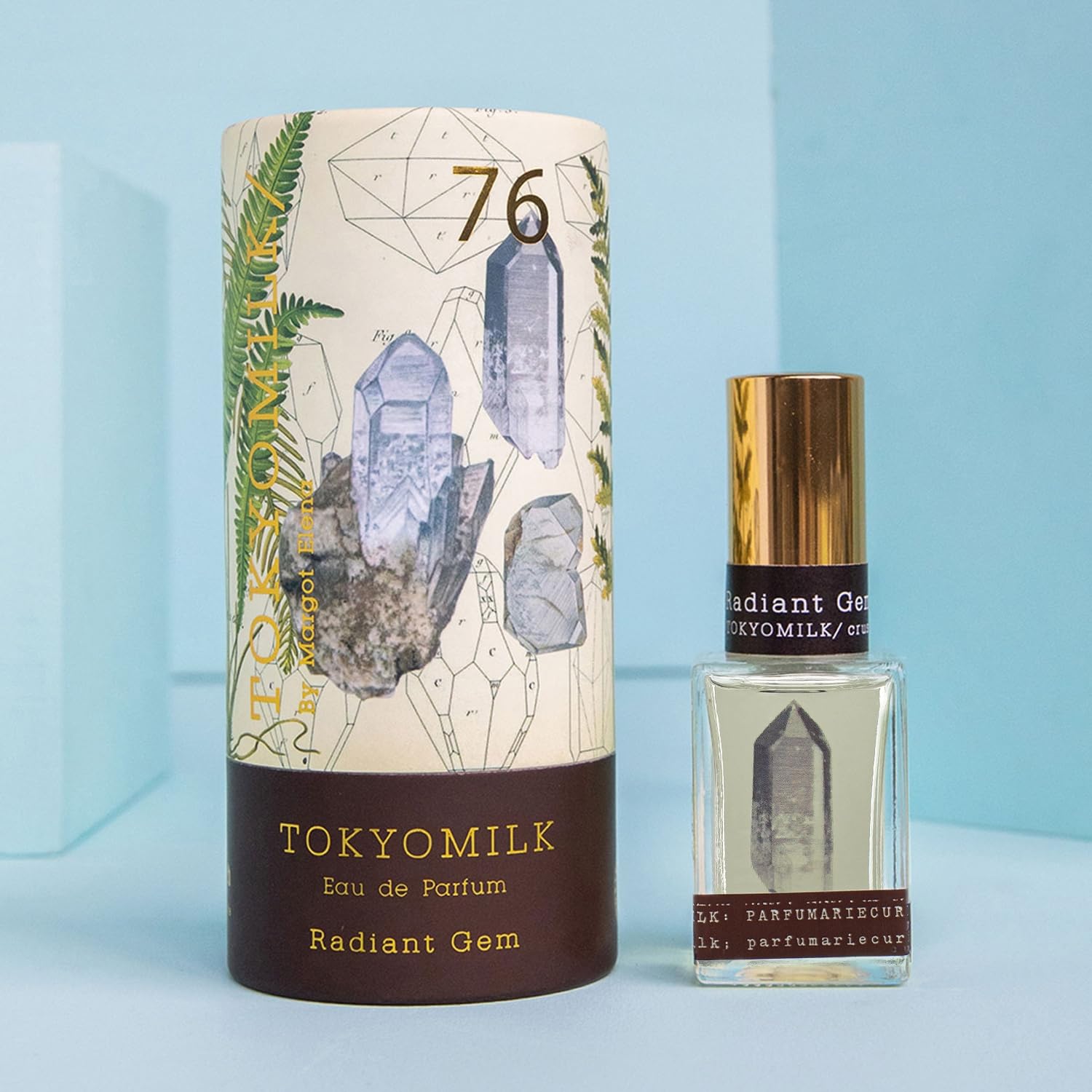 TOKYOMILK Radiant Gem Eau de Parfum, 1 fl. oz, 29.5 ml – Lemon Balm, Amber, Winter Daphne & Musk – Purity & Light Unearthed, Women’s Perfume, Eau de Parfum Spray for Women