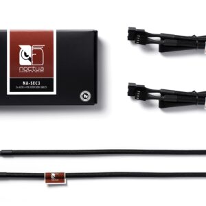 Noctua NA-SEC3, 4-pin Fan Extension Cables (60cm, Black)