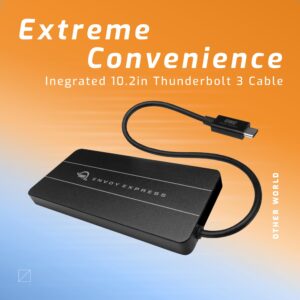 OWC 4TB Envoy Express Thunderbolt 3 Enclosure for NVMe M.2 SSD