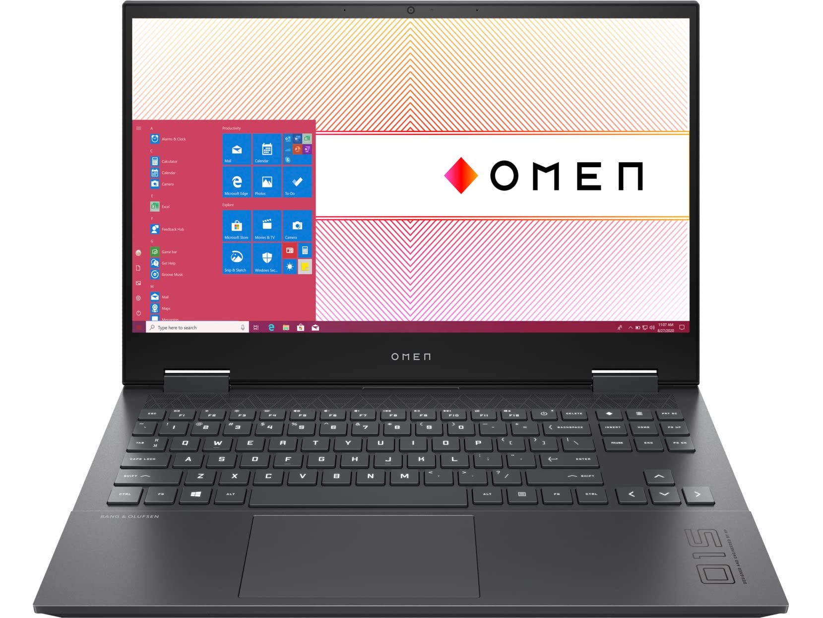 HP OMEN 15z-en100 Laptop (AMD Ryzen 9 5900HX 8-Core, 15.6" Full HD (1920x1080), 32GB RAM, 1TB PCIe SSD, GeForce RTX 3070, Webcam, WiFi, Bluetooth, Backlit Keyboard, 3xUSB 3.1, Win 11 Pro)