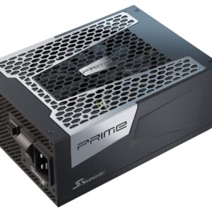 Seasonic Prime TX-1300, 1300W 80+ Titanium, Full Modular, Fan Control in Fanless, Silent, and Cooling Mode, 12 Year Warranty, Perfect Power Supply for Gaming and High-Performance Systems, SSR-1300TR.