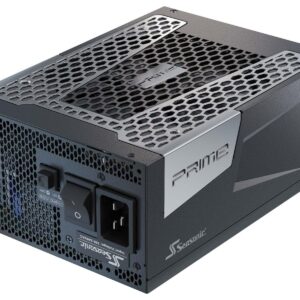 Seasonic Prime TX-1300, 1300W 80+ Titanium, Full Modular, Fan Control in Fanless, Silent, and Cooling Mode, 12 Year Warranty, Perfect Power Supply for Gaming and High-Performance Systems, SSR-1300TR.