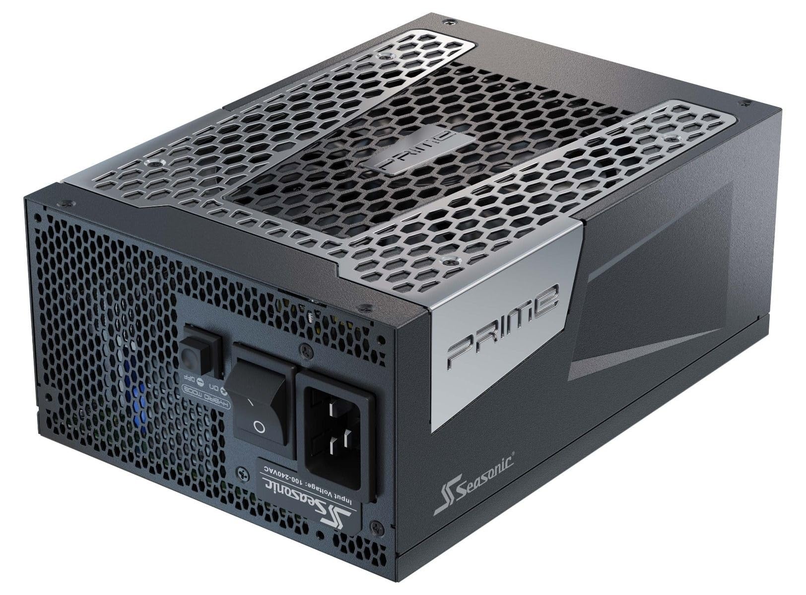 Seasonic Prime TX-1300, 1300W 80+ Titanium, Full Modular, Fan Control in Fanless, Silent, and Cooling Mode, 12 Year Warranty, Perfect Power Supply for Gaming and High-Performance Systems, SSR-1300TR.