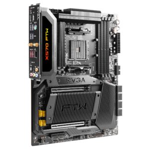 EVGA X570 FTW WIFI, 121-VR-A577-KR, AM4, AMD X570, PCIe Gen4, SATA 6Gb/s, Wi-Fi 6/BT5.2, USB 3.2 Gen2, M.2, ATX, AMD Motherboard