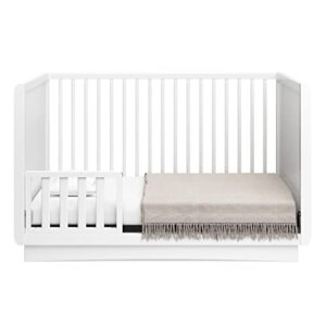 STORKCRAFT Skye 3-in-1 Convertible Crib (White) - Converts from Baby Crib to Toddler Bed and Daybed, Fits Standard Full-Size Crib Mattress, Adjustable Mattress Support Base