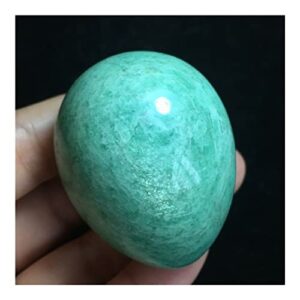 SDWGLD Healing Aura Crystal 90g Natural Tianhe Stone Egg Crystal Rough Grinding Treatment