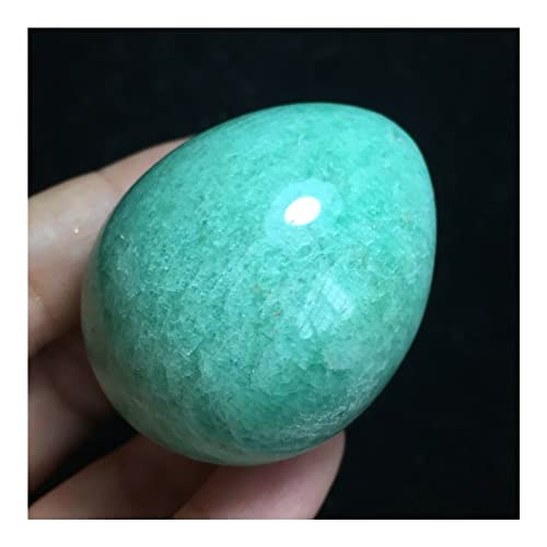 SDWGLD Healing Aura Crystal 90g Natural Tianhe Stone Egg Crystal Rough Grinding Treatment