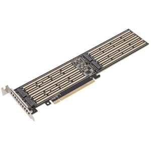 adapter card, solid structure nvme expansion card stable performance pci‑e x16 4 for m.2 pci‑e device for ssd