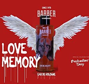 Marmara Barber Cologne - Best Choice of Modern Barbers and Traditional Shaving Fans (LOVE MEMORY Limited Edition Eau de Cologne, 500ml)